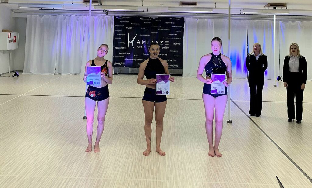 Kamikaze Aerial Dance Studio -tulokset – Suomen Tankotanssiliitto